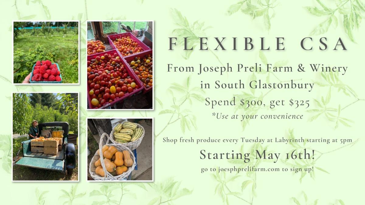 Farm fresh produce from Joseph Preli Farm | Every Tuesday | Brewery ...