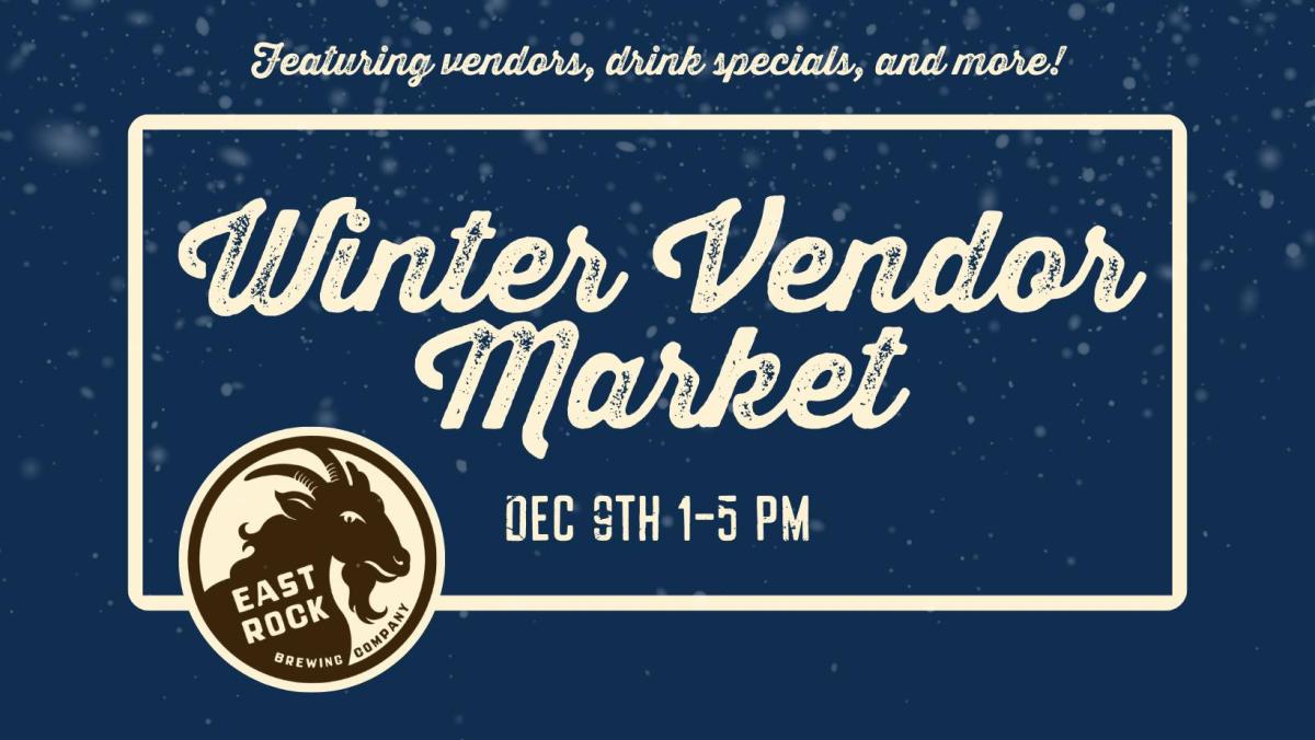 Winter Vendor Market | Brewery Events, Holiday Event, Vendor Fair | New ...